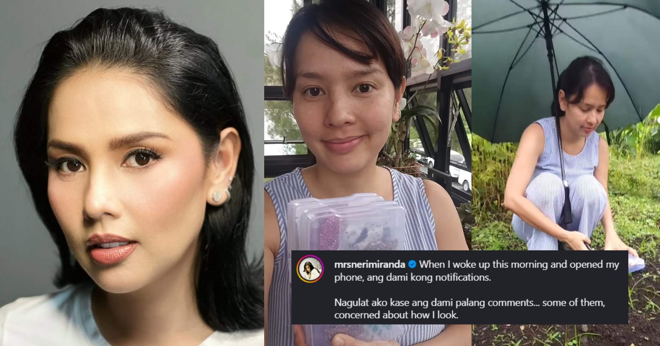 Neri Miranda speaks up about 'haggard' comments on her post: 'Let’s normalize looking real ...
